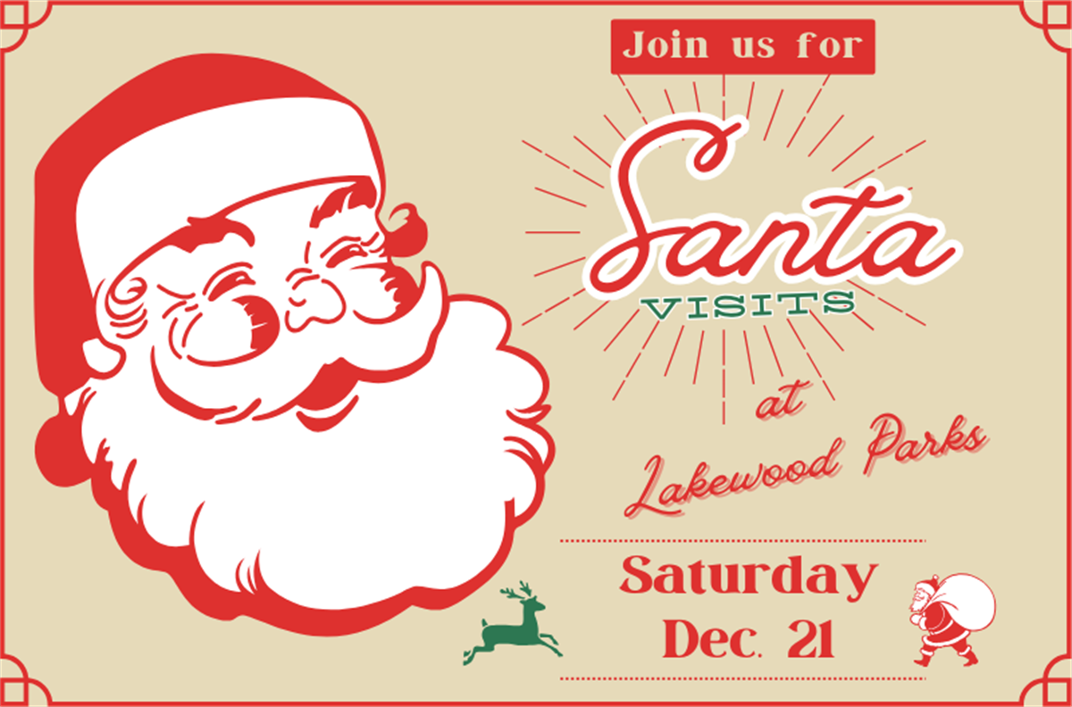 Santa Claus Park Visits Lakewood Online